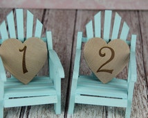 Popular items for beach table numbers on Etsy