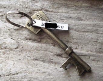 Badass keychain | Etsy