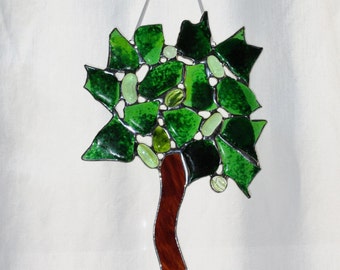 Unique stained glass trees related items | Etsy