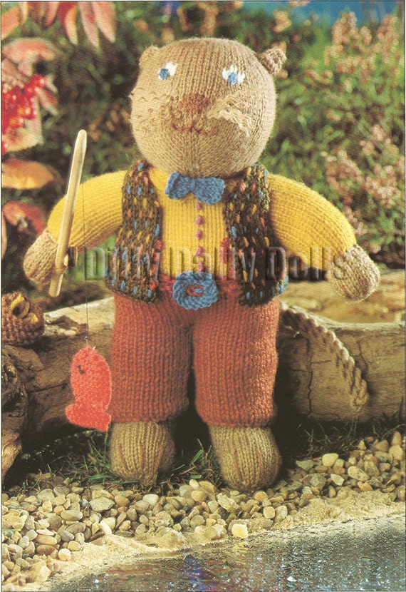 Otter Toy Animal knitting pattern