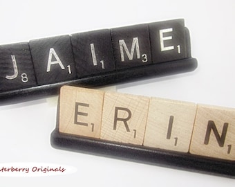 Scrabble name sign | Etsy