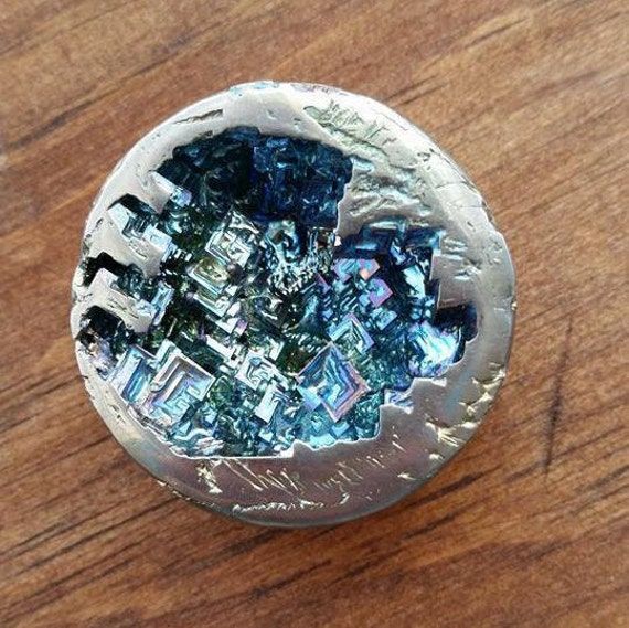 Bismuth Geode by CrystalRitual on Etsy