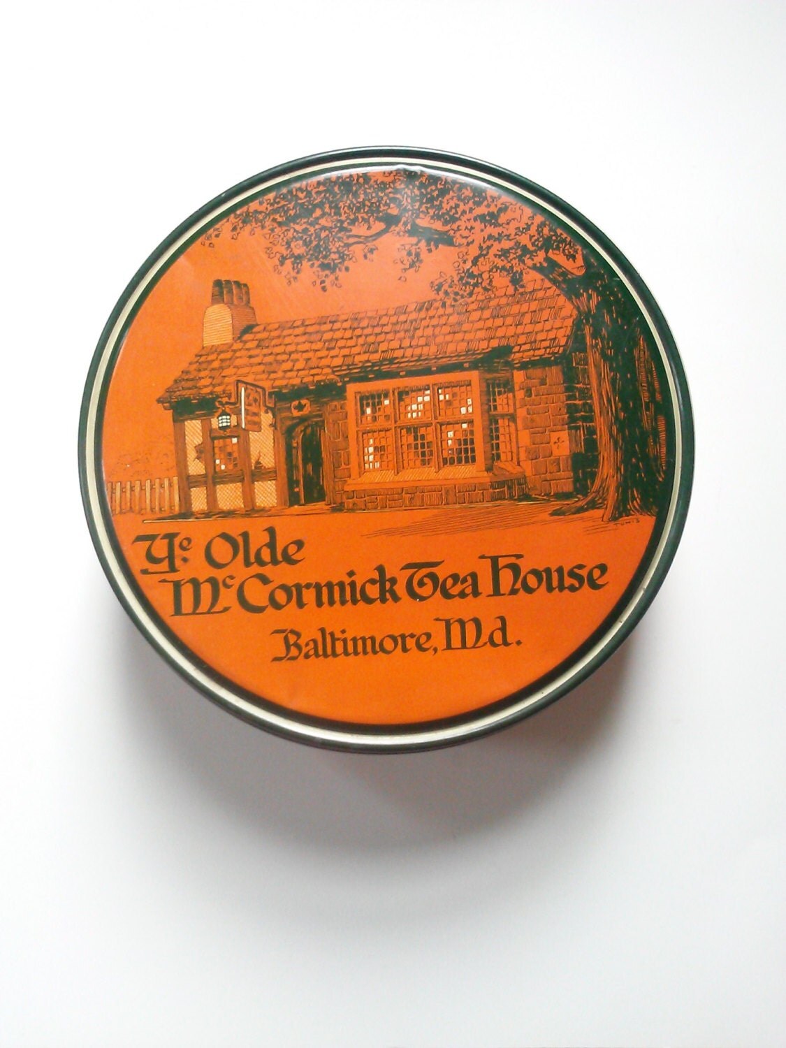 1936 Ye Olde McCormick Tea House Baltimore MD Banquet Orange Pekoe Tea ...
