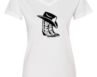 Western graphic tee | Etsy