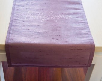 Purple table runner | Etsy