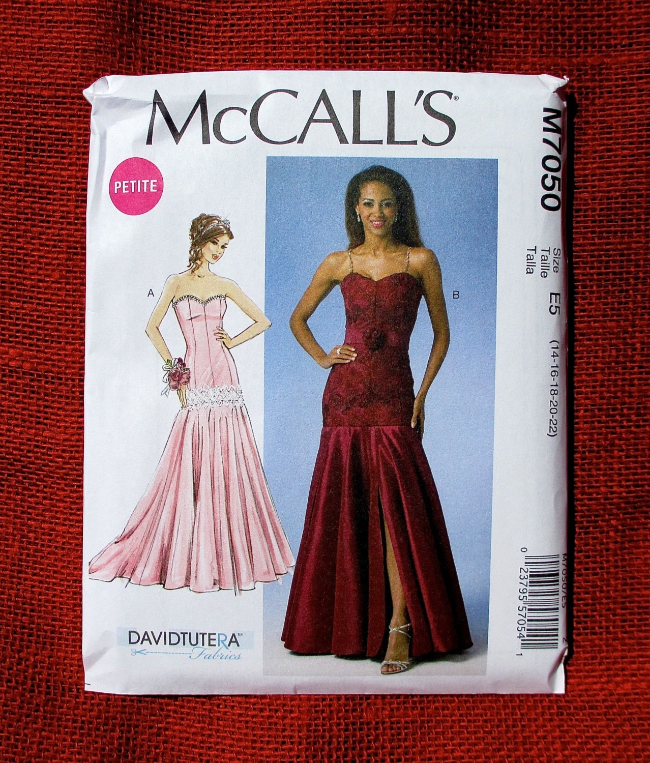 McCall's Sewing Pattern M7050 Special by AlicesSewingCorner