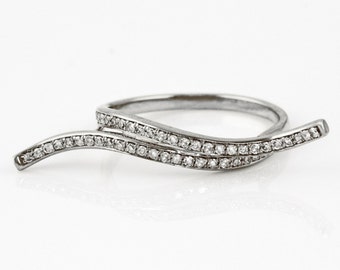 Overlapping ring | Etsy