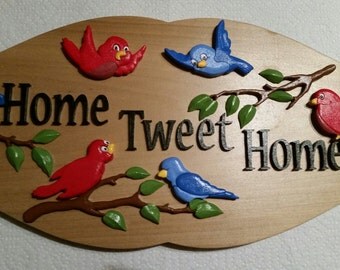 Digital Clipart Home Tweet Home Cute Birds Clip art for