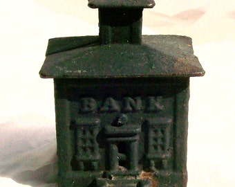 Cast iron banks | Etsy