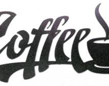 Popular items for coffee cup sign on Etsy
