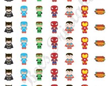 Popular items for printable superhero on Etsy