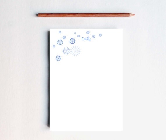 Personalized Notepad For Kids Stationary For Girls Camp