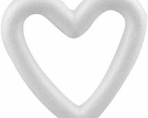Popular items for styrofoam heart on Etsy