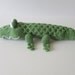 Miles the Crocodile toy knitting pattern