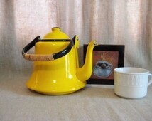 Popular items for yellow tea kettle on Etsy