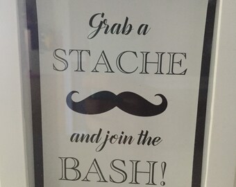 Grab a stache | Etsy