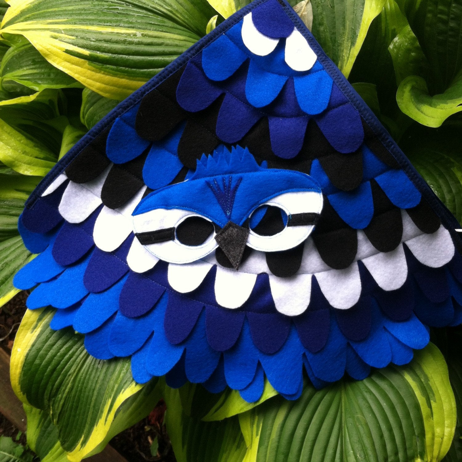 BLUE JAY COSTUME Wings and Mask 0-24 months/ 2-5 by TreeAndVine