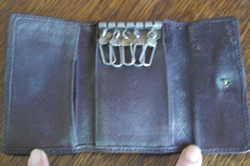 vintage leather key wallet – Haute Juice