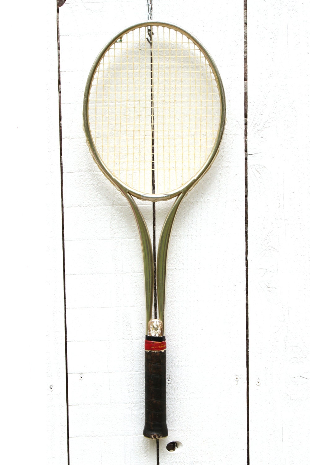 Metal Tennis Racket / Vintage Tennis Racket / Antique by Vintage05