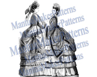 Mantua Maker Historical Sewing Patterns by MantuaMakerPatterns