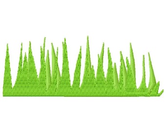 Grass embroidery | Etsy