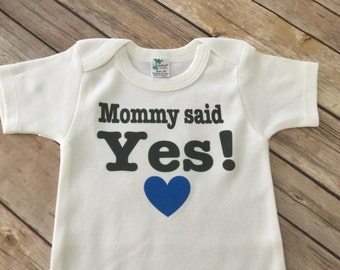 Mommy said yes | Etsy