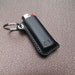 ZIPPO Lighter with Leather Key Fob Case by rustikleatherworks