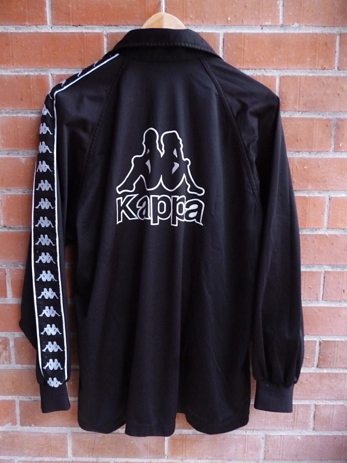 Vintage KAPPA Hip hop Tennis Borg Lendl Trainer Athletic Track Bomber ...