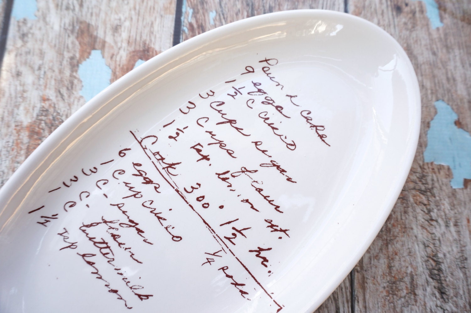 Kitchen Decor Wall Recipe Display Recipe Recipe card