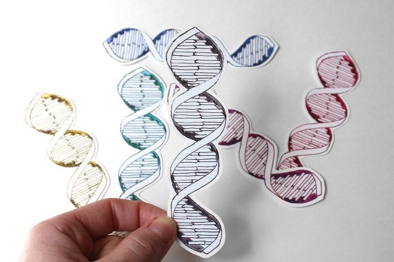 DNA DNA sticker Science Science Sticker Laptop Sticker