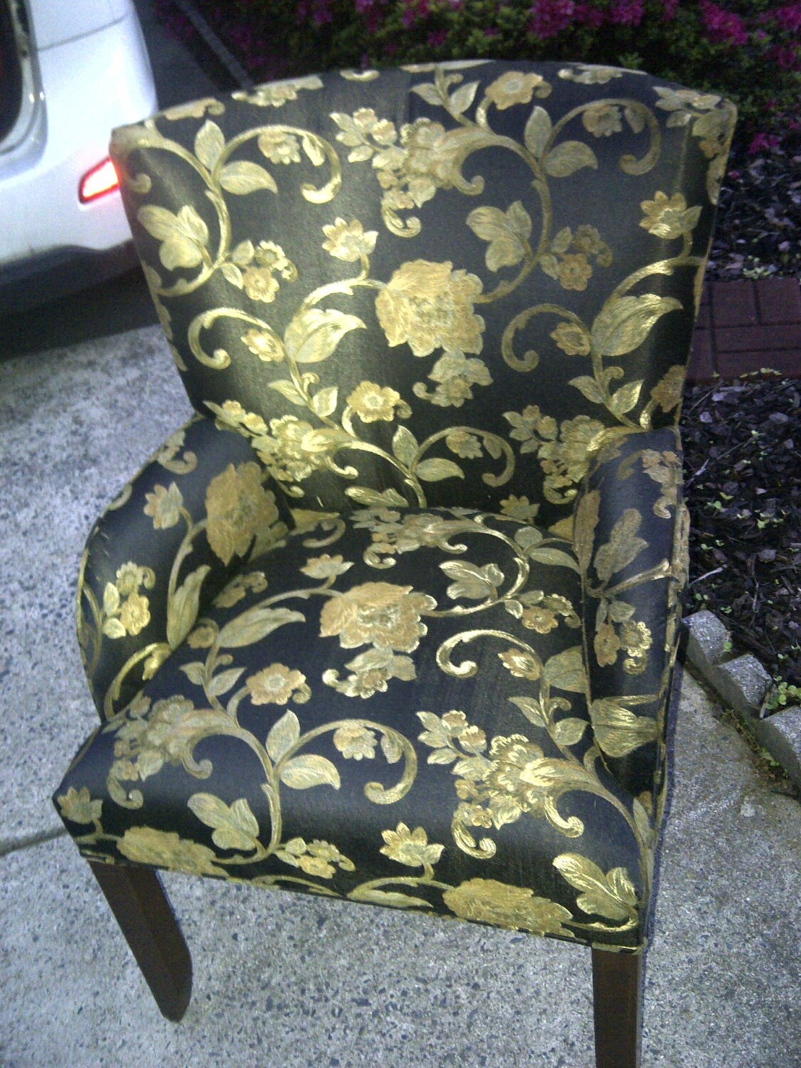 Vintage Wingback arm chair…70’s style – Haute Juice