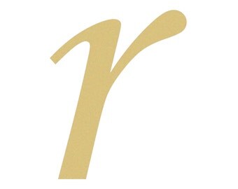 Unfinished Wooden Alphabet Letter Wood Letter by BuildACrossCanton