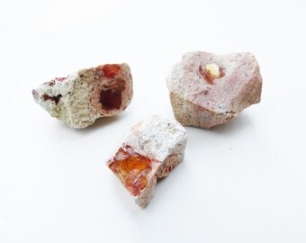 Lot of 4 Natural Green Blue Peruvian Opal by GypsyDreamerDesigns