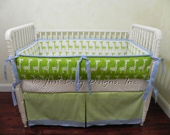 Giraffe baby bedding | Etsy