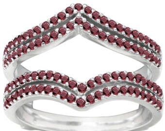 Genuine ruby ring | Etsy