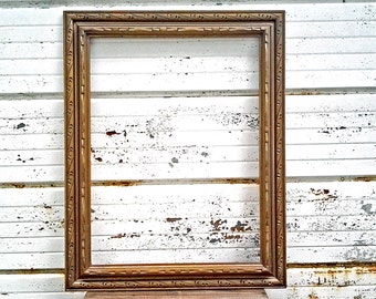 Rustic gold frames | Etsy