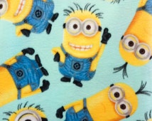 Popular items for minion fabric on Etsy