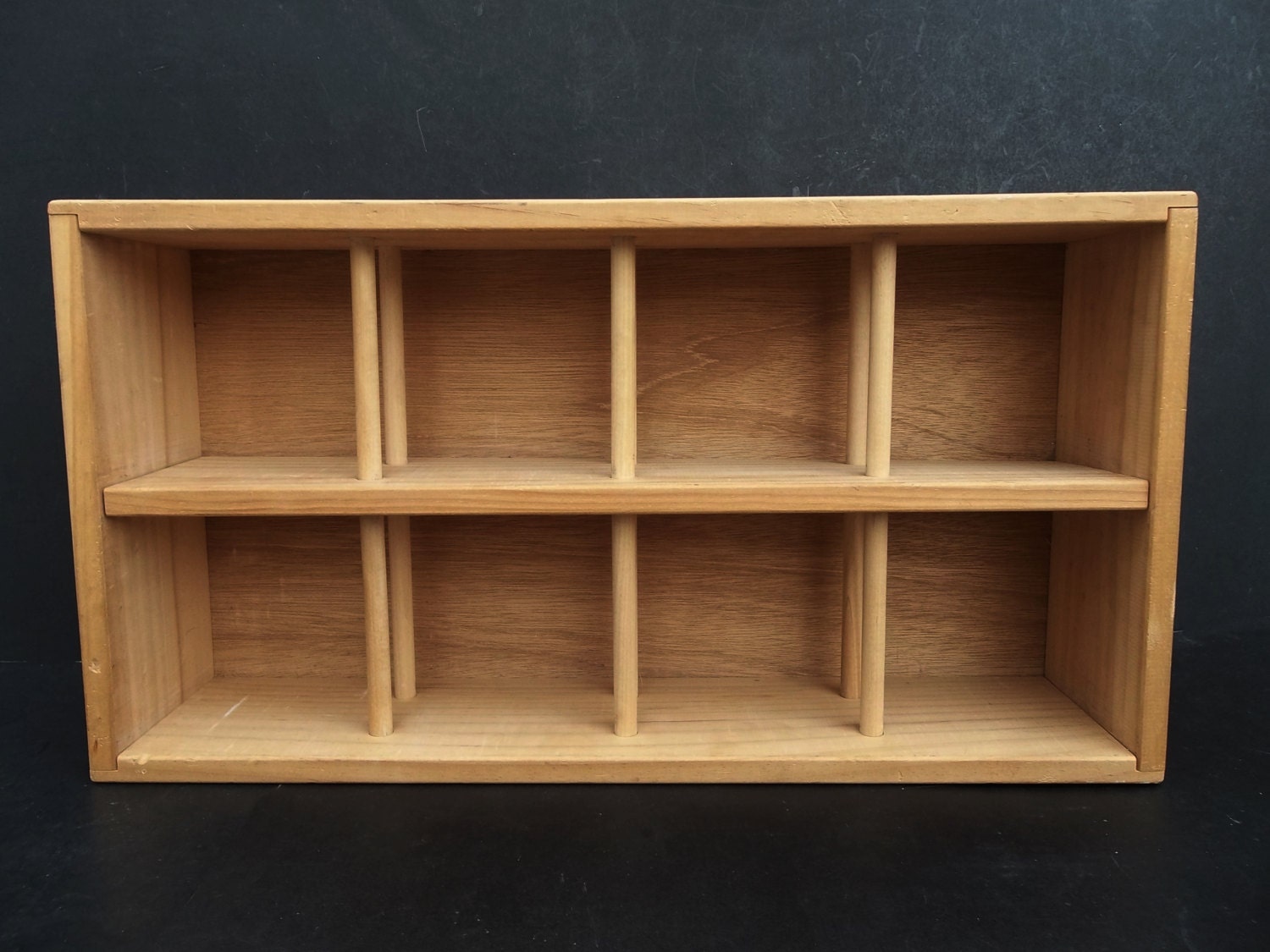Napa Valley Solid Wood Horizontal or Vertical Storage Rack Wall ...