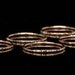 Hammered Rose Gold Stacking Rings Sold Per Ring Gold