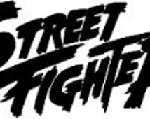 Popular items for street fighter decal on Etsy
