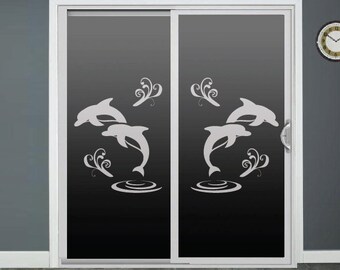 Etched glass decal | Etsy