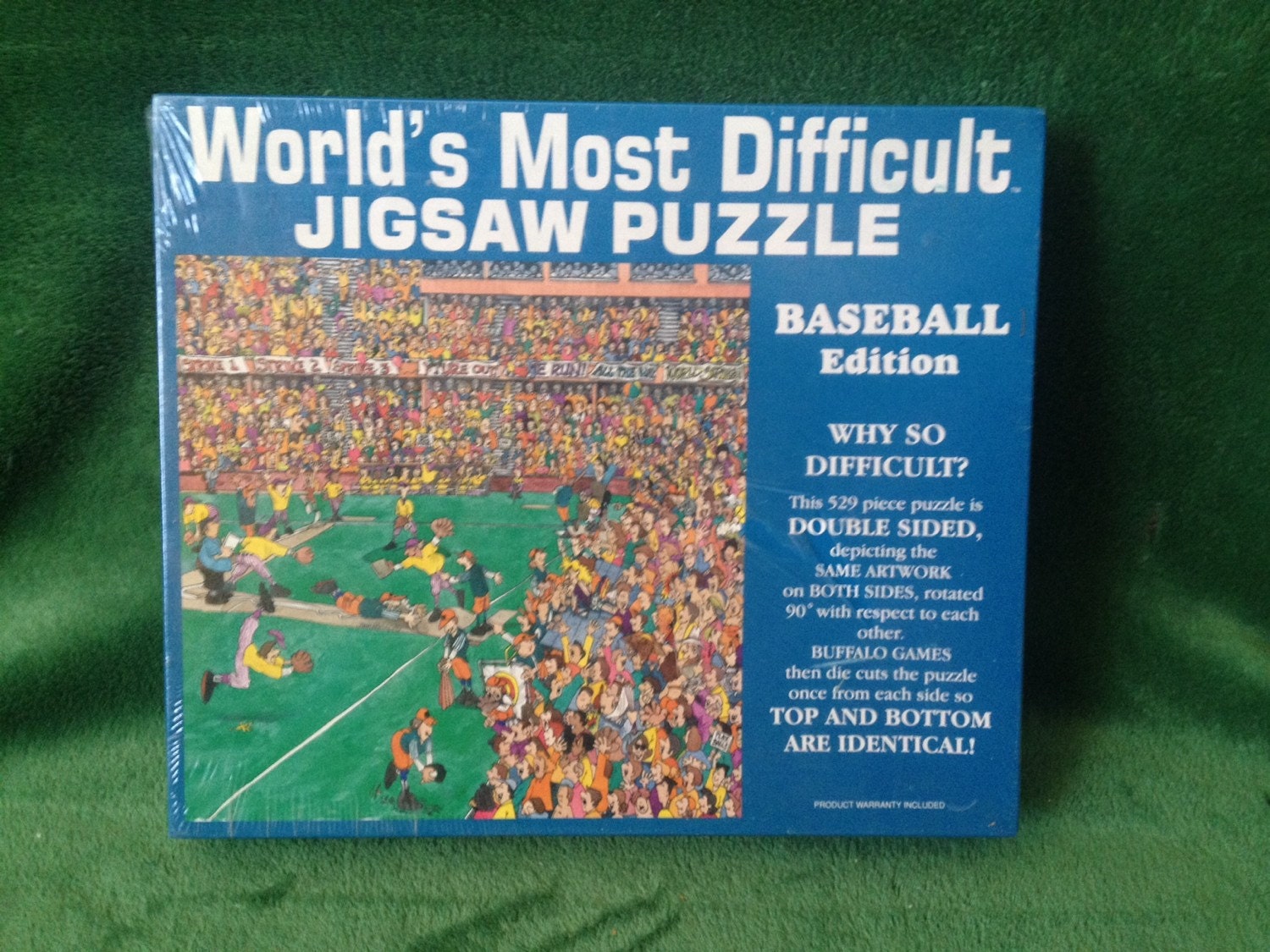 1994 World s Most Difficult Jigsaw Puzzle Baseball Edition