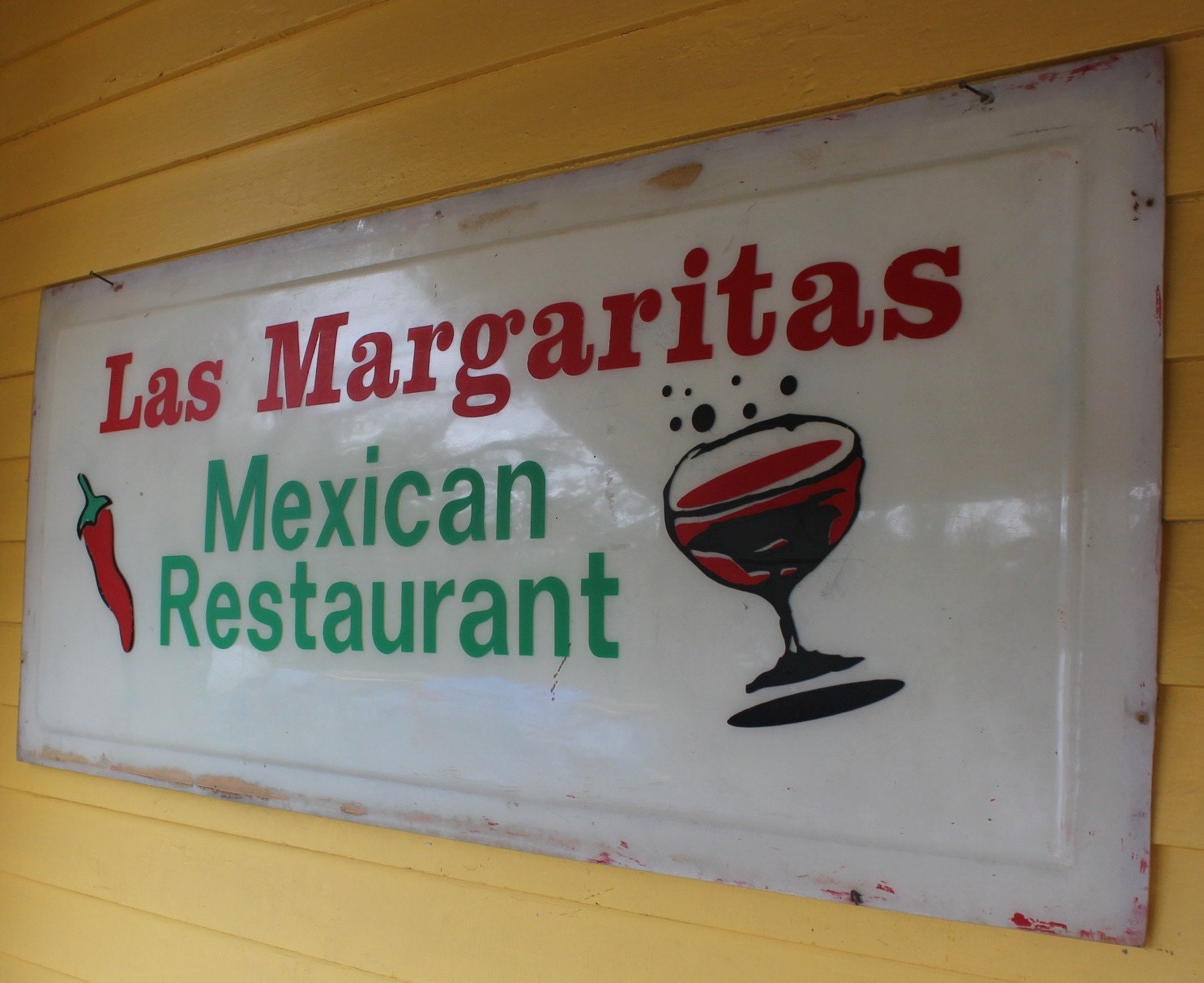 Huge Vintage Mexican Restaurant Sign by CTsUniquities on Etsy