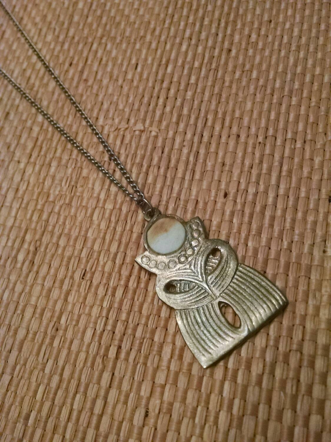 Cute 1970s vintage owl chain – Haute Juice