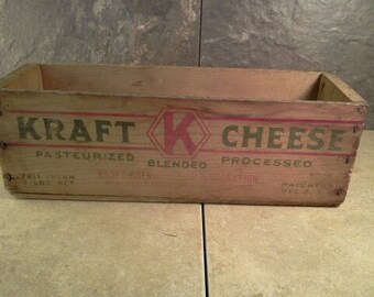 Kraft cheese box | Etsy