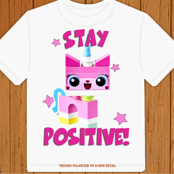 UniKitty LEGO Stay Positive Personalized by ButterflyLight