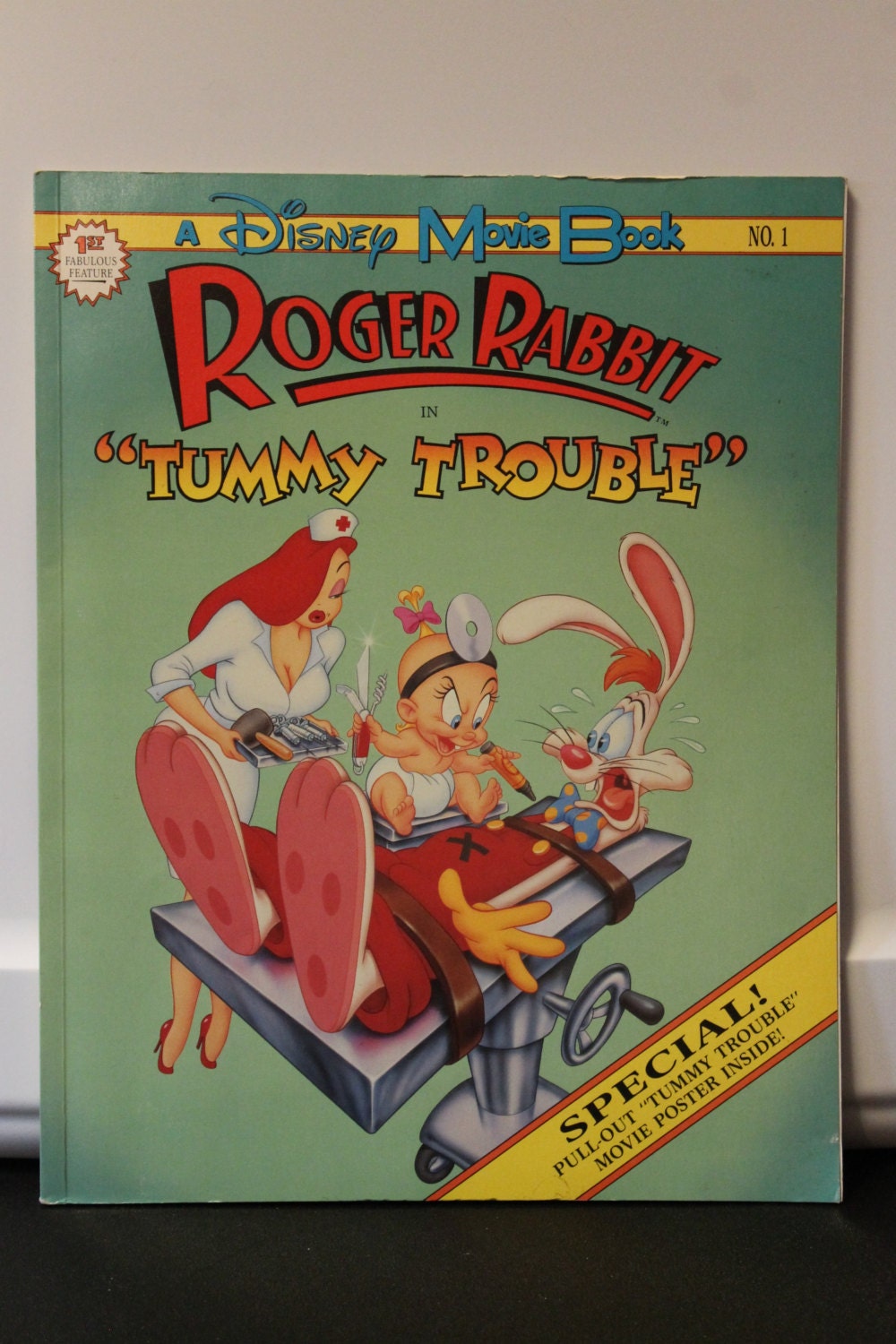 Ultra Cool Vintage Roger Rabbit Tummy Trouble