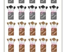 Unique makeup stickers related items | Etsy