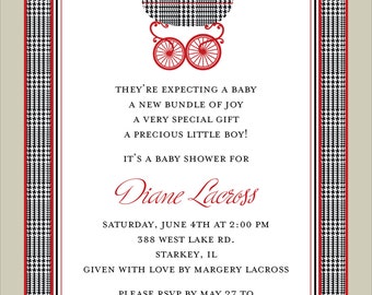 Burberry invitation | Etsy