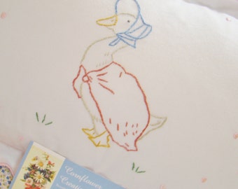 Large Nursery Digital Print From Beatrix Potter Jemima Puddle